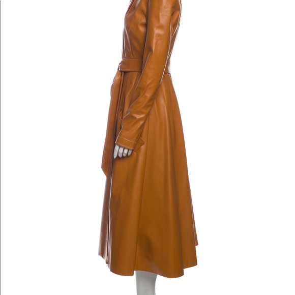 Awake | Jackets & Coats | Awake Mode Faux Leather Belted Trench Nwt S ...